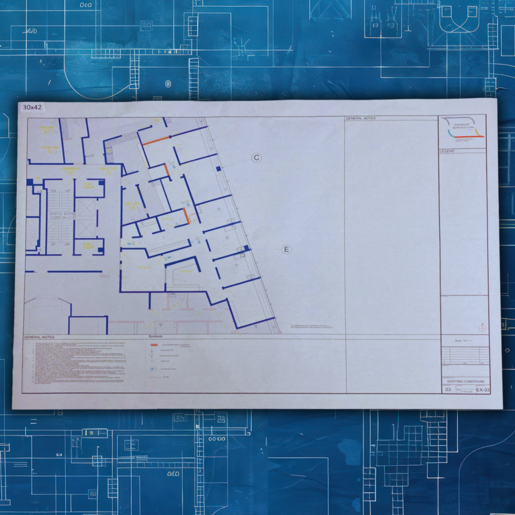 Paramount Reproductions | Stamford, CT | Blueprints Volume Pricing