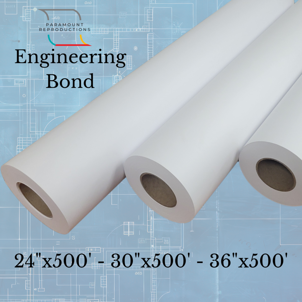 Paramount Reproductions | Stamford, CT | 20 lb. Engineering Bond